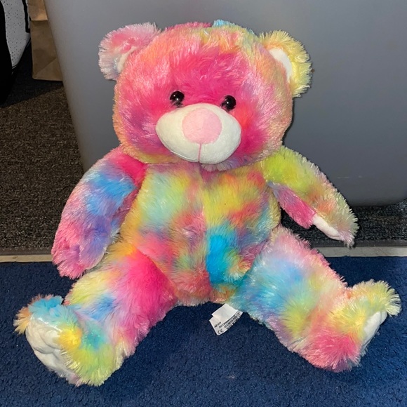 Bear Factory | Toys | Rainbow Tie Dye Teddy Bear | Poshmark